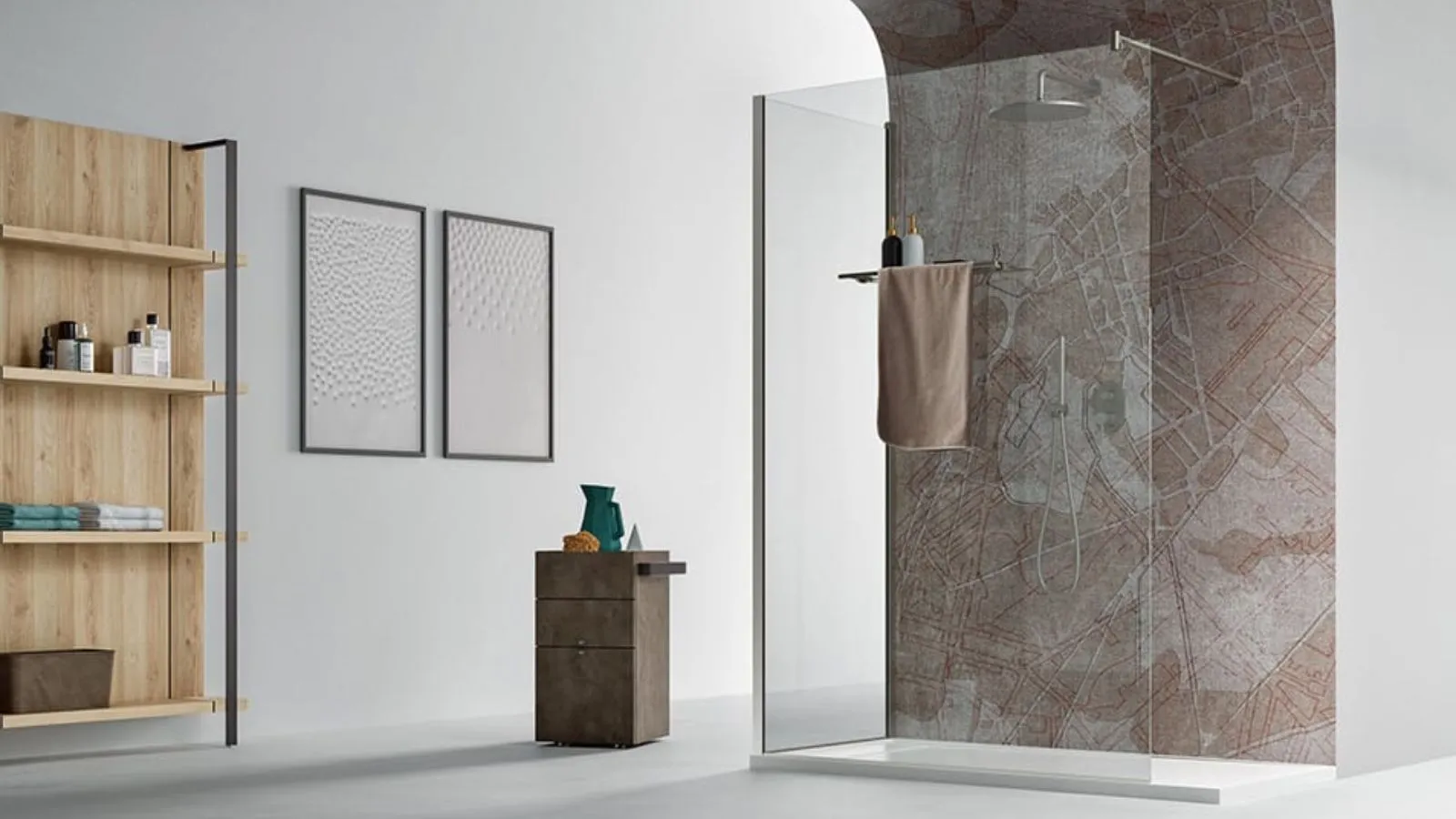 Scopri la doccia walk in senza porta