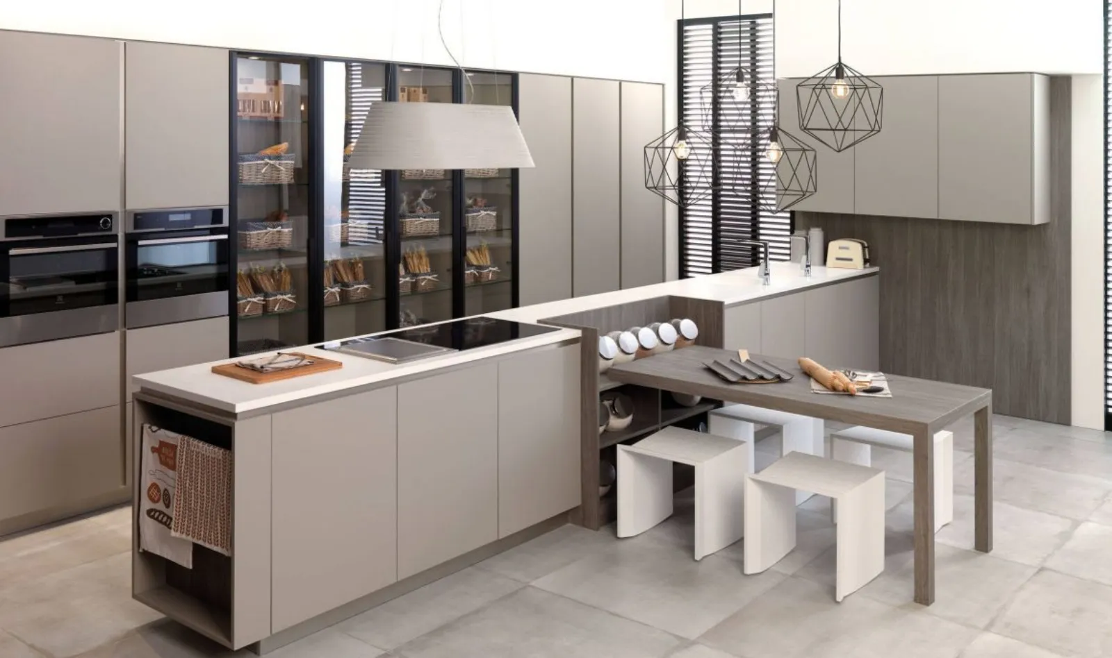 Cucina color tortora: idee per arredi e abbinamenti