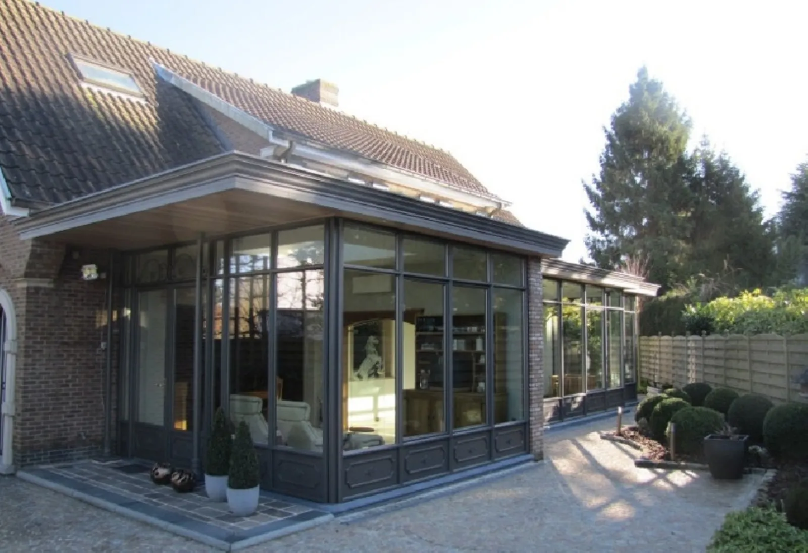 Veranda per ampliare gli spazi da vivere all'aperto