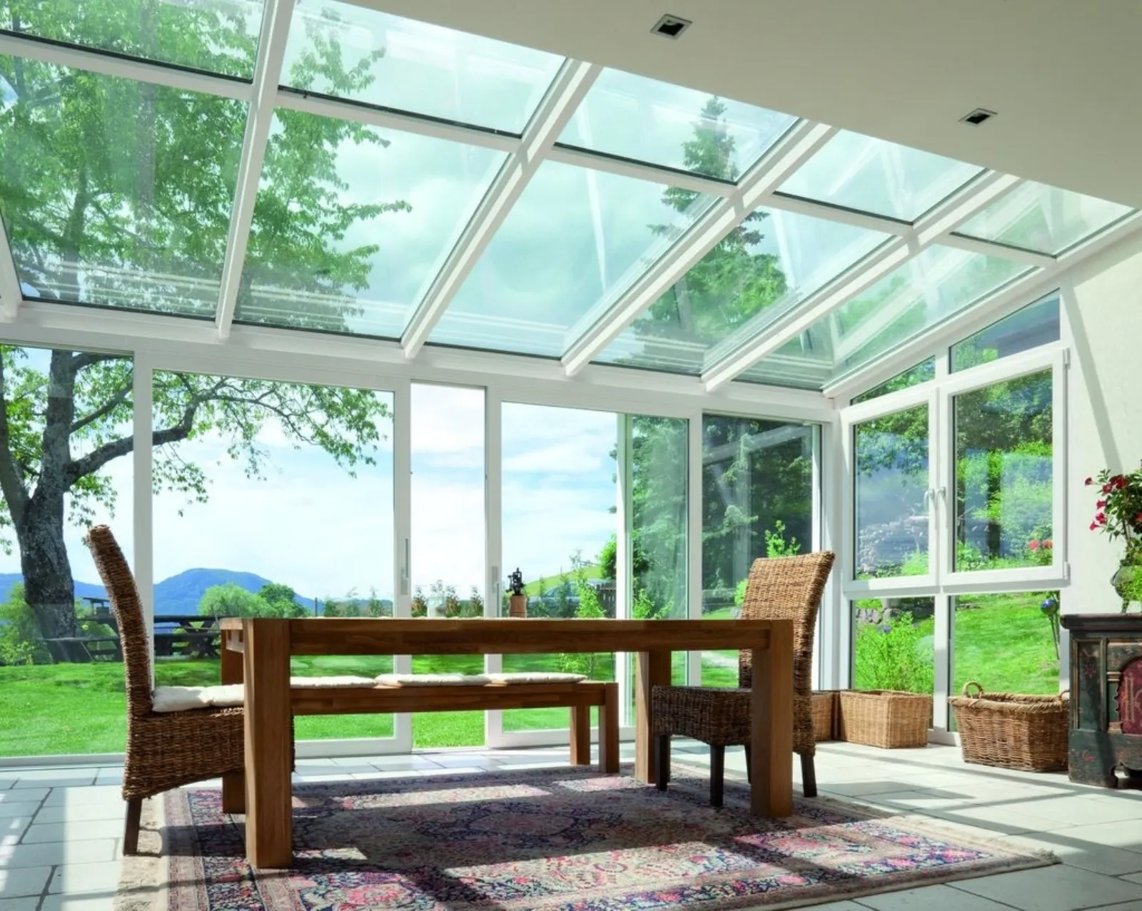 Veranda per ampliare gli spazi da vivere all'aperto