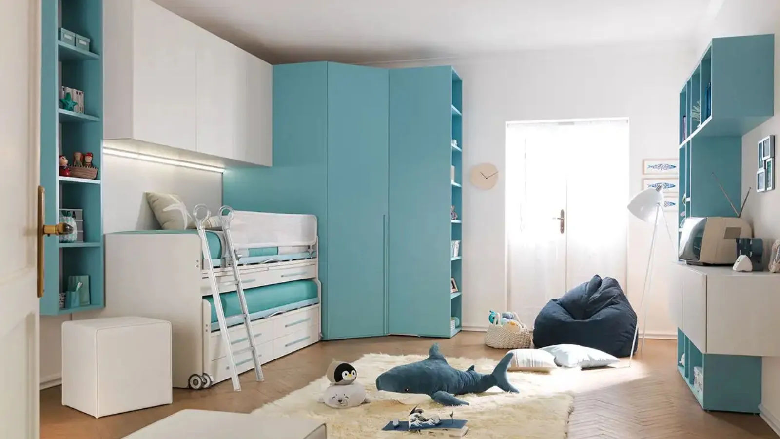 Camera da letto a ponte