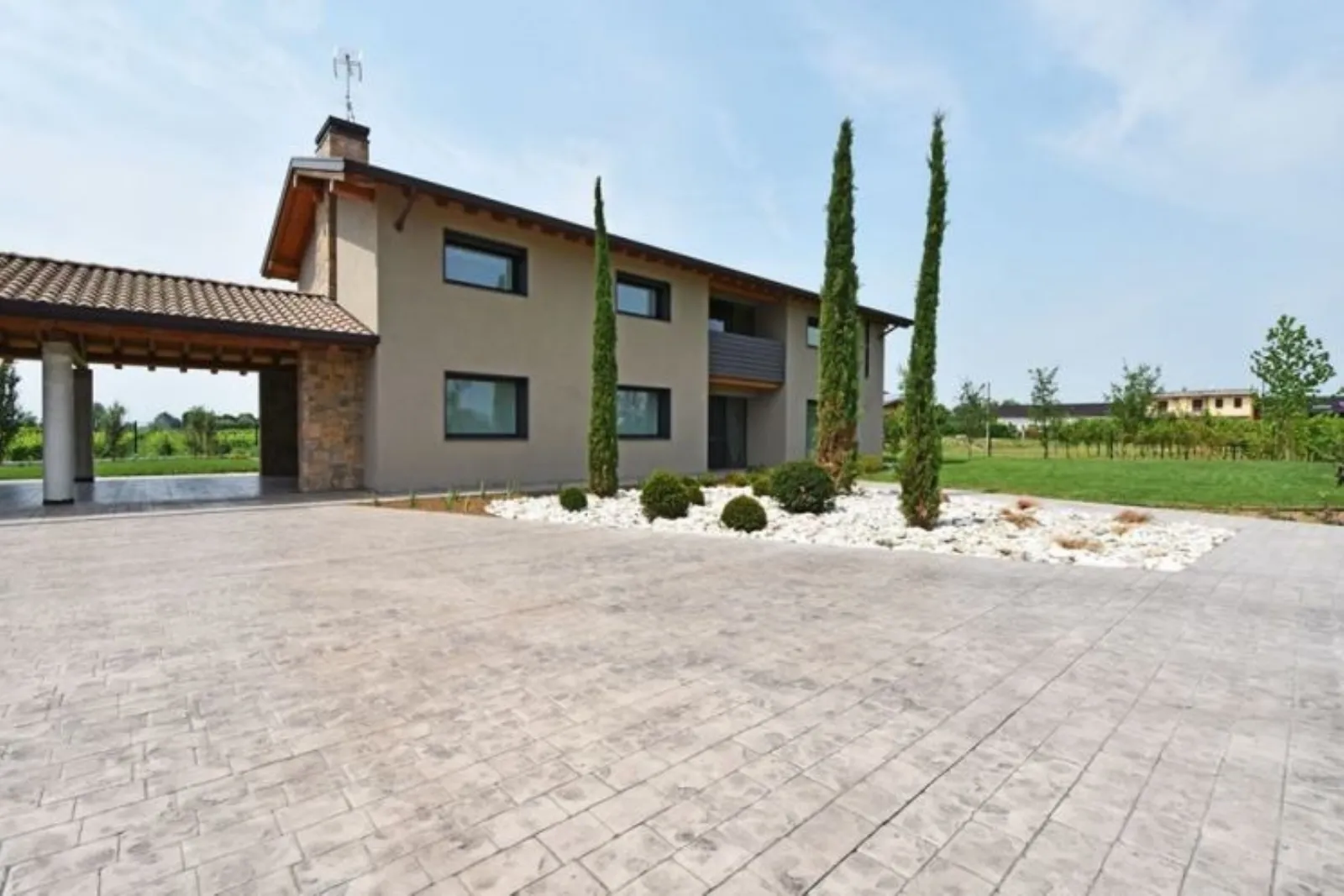 Pavimenti in cemento stampato